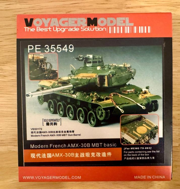 Voyager Model PE35549 Basic Set for Meng AMX-30B TS-003 (Neu und originalverpackt) in Pully für ...