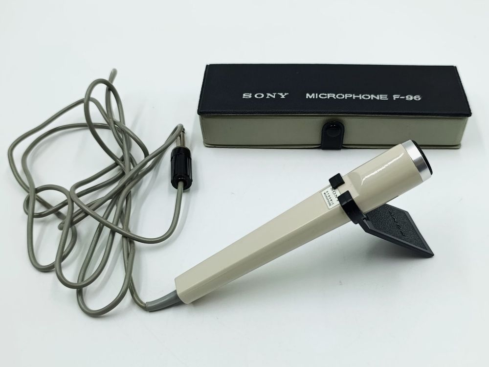Sony Microphone F-96 vintage | Kaufen auf Ricardo