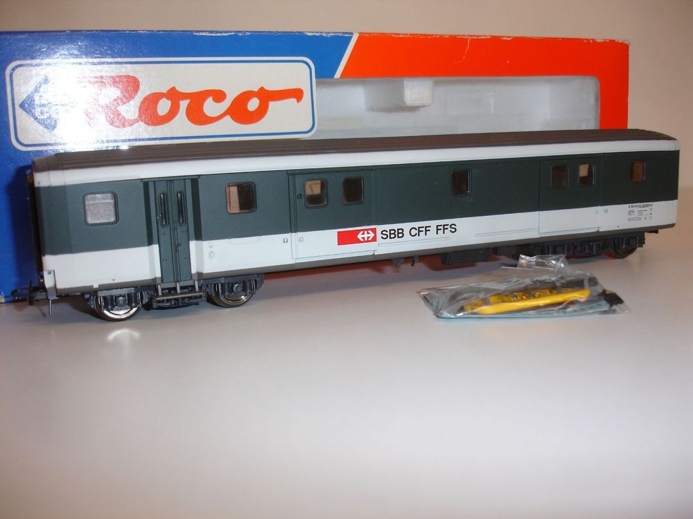 ROCO H0: 44334 SBB Gepäckwagen / fourgon | Kaufen auf Ricardo