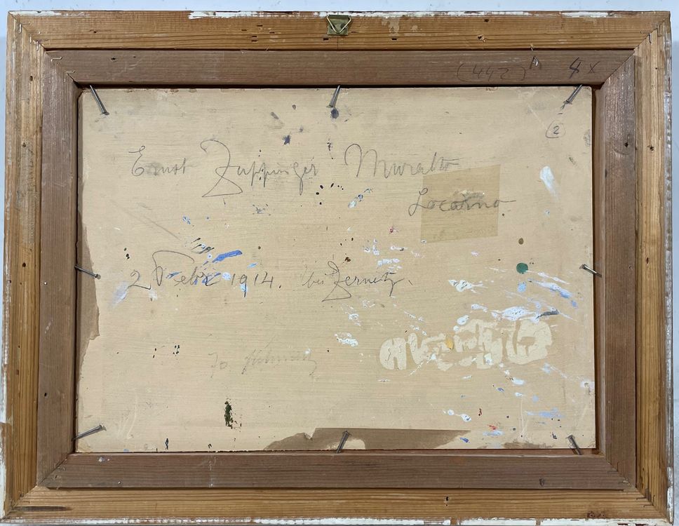 Ernst Theodor Zuppinger (1875-1948) Gemälde (Gebraucht) in Root für CHF ...