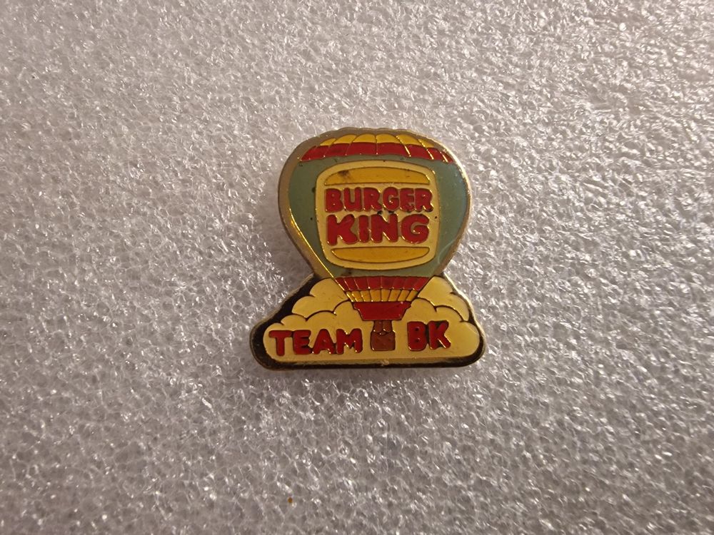 Ballon Pin Team Burger King | Kaufen auf Ricardo