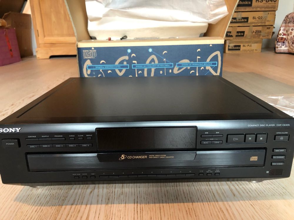 SONY CDP CE-405 Compact Disc Player - CD Changer | Kaufen auf Ricardo