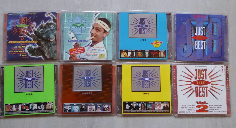 8 CDs Just the Best (Jahre 1994-2000) | Kaufen auf Ricardo