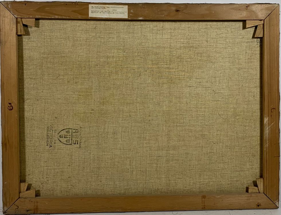 Walter Deventer (1905-1973) Landschafts Gemälde (Gebraucht) in Root für ...