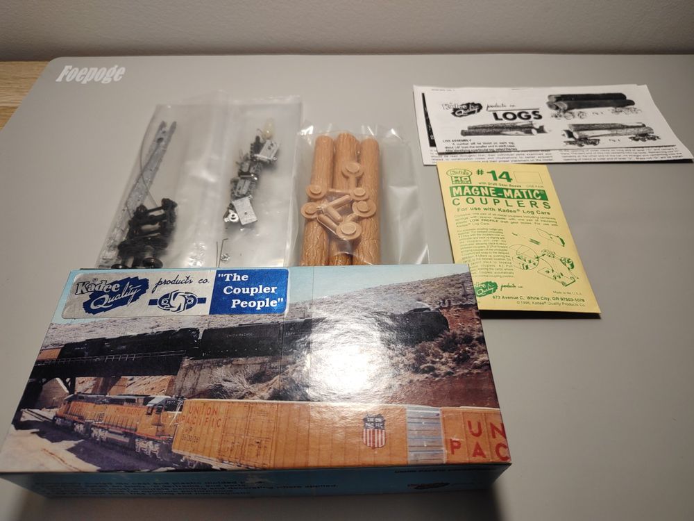 Kadee Skeleton Log Car with Logs Bausatz | Kaufen auf Ricardo