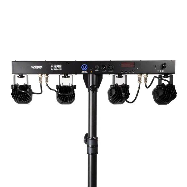 Equinox EQLED139 MicroPar Bar Quad System 4PAR RGBW DMX (Gebraucht) in ...