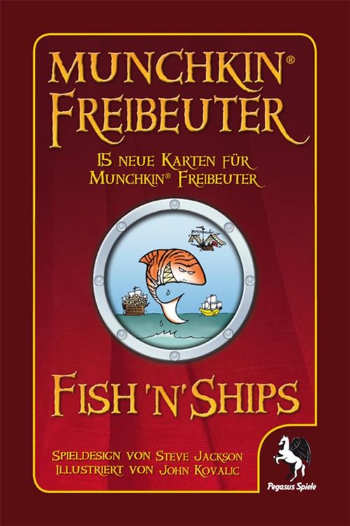 Munchkin Freibeuter Fish'n'Ships Erweiterung (Neu und originalverpackt ...