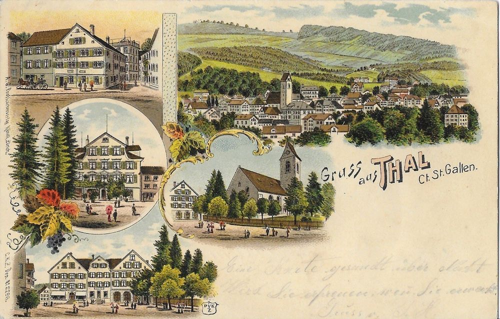 Karte Thal 1902 | Kaufen auf Ricardo