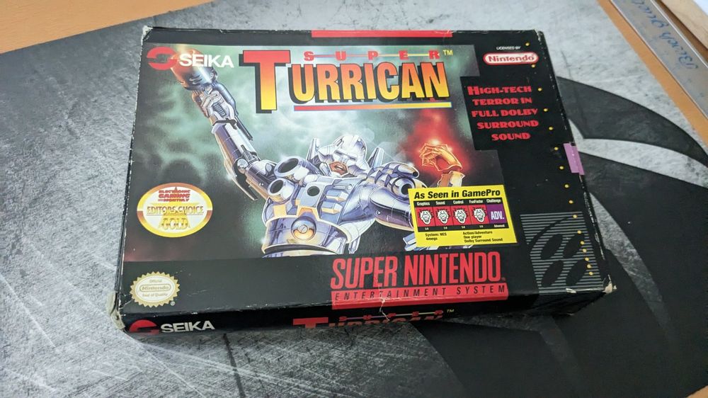 Super Turrican - Super Nintendo SNES Game US NTSC (Gebraucht) in ...
