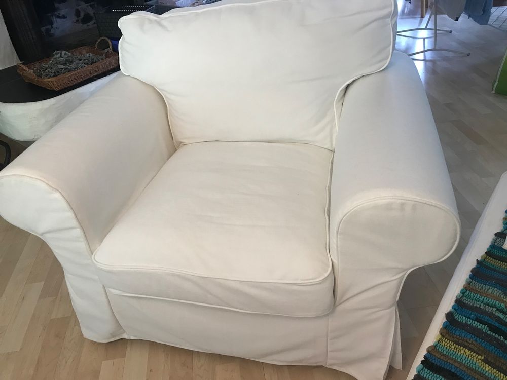 IKEA-Ektorp Sessel hell-beige (Gebraucht) in Herrliberg für CHF 1 – nur Abholung auf Ricardo kaufen