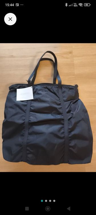 DONNA KARAN Shopper NEU. Werbeart.Stoff wasserabw.schwarz (Neu und ...