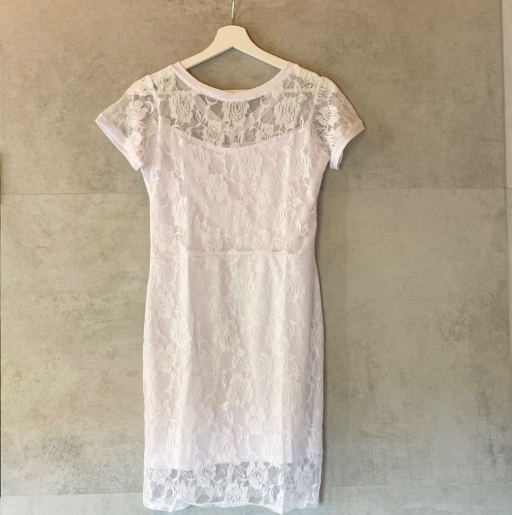 Sommer Kleid aus Spitze, S - Weiss (Neu und originalverpackt) in Arzier ...