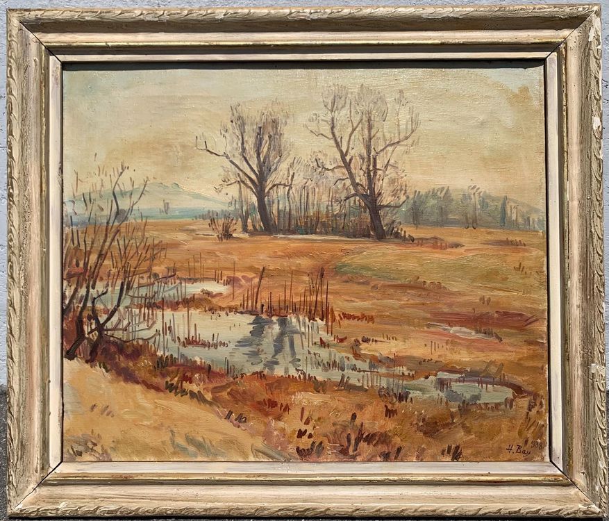 Hanny Bay (1885-1978) grosses Gemälde (Gebraucht) in Root für CHF 70 – mit Lieferung auf Ricardo ...