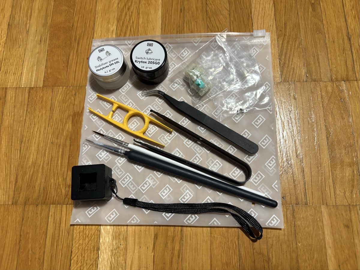 Wooting 60HE Gaming-Keyboard inkl. Lube-Set (Neu (gemäss Beschreibung ...