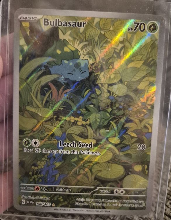 Bulbasaur Basic Pokemon Karte Mew 166/165 | Kaufen auf Ricardo