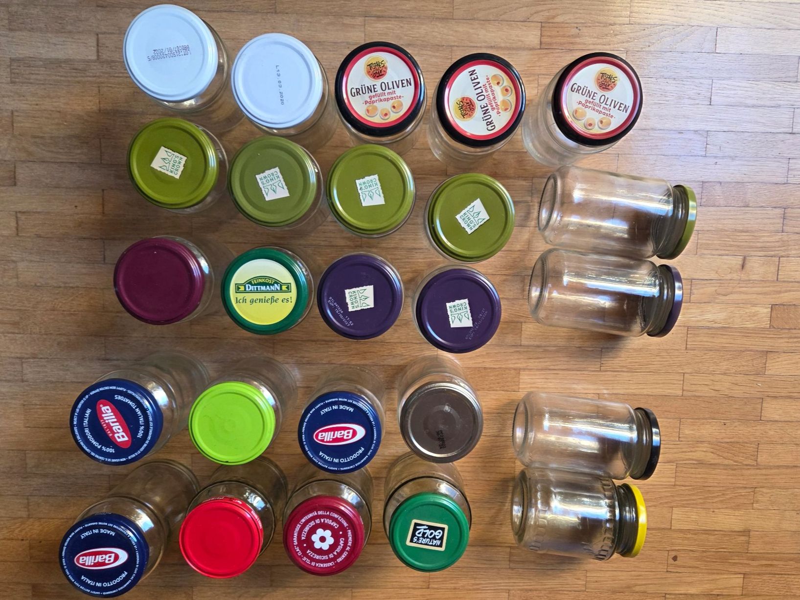 25 Konfigläser/Einmachgläser mit Schraubdecjel (Gebraucht) in Schliern ...