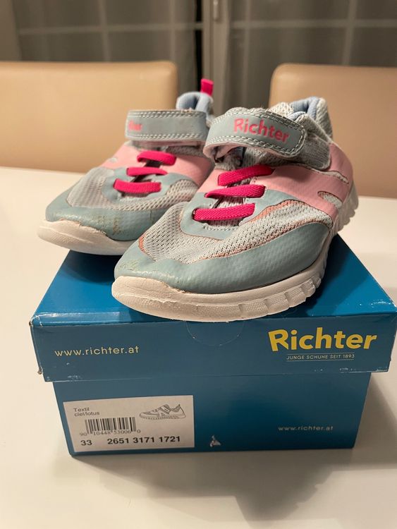 Richter Kinderschuhe Gr. 33 Frühlingsschuhe Mädchen (Gebraucht) in ...