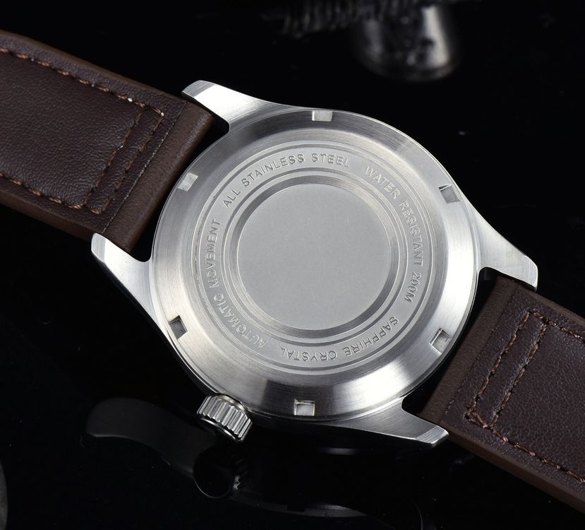 Montre Tandorio Pilote Khaki Field Automatique (Neuf avec emballage d ...