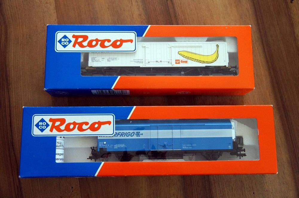 Roco 46882/46555 - 2 Interfrigo Wagen (Neu und originalverpackt) in ...