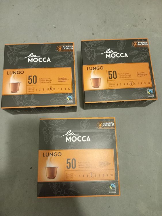 La Mocca Lungo 3 Pack a 50 Kapseln (Neu und originalverpackt) in Thun ...