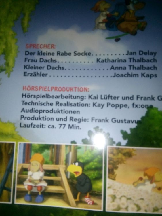 Der kleine Rabe Socke - Das Original Hörspiel zum Kinofilm (Gebraucht ...