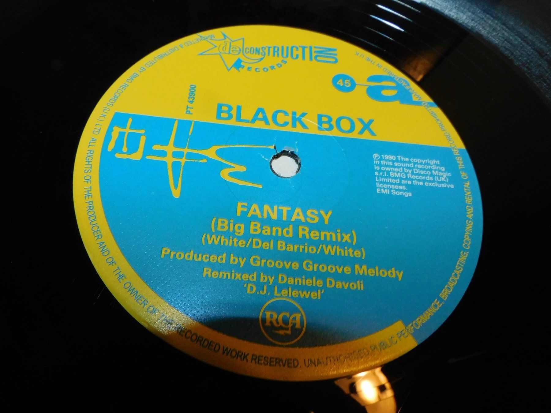LP Schallplatte Black Box Fantasy - Remix House Techno Trans (Gebraucht ...