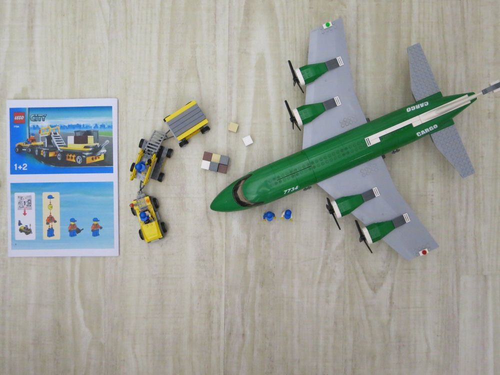Lego City Cargo Plane 7734 von 2008 | Kaufen auf Ricardo