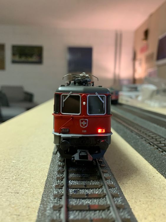 Märklin 37306 Re 4/4 Zugkraft Aargau (Neu und originalverpackt) in ...