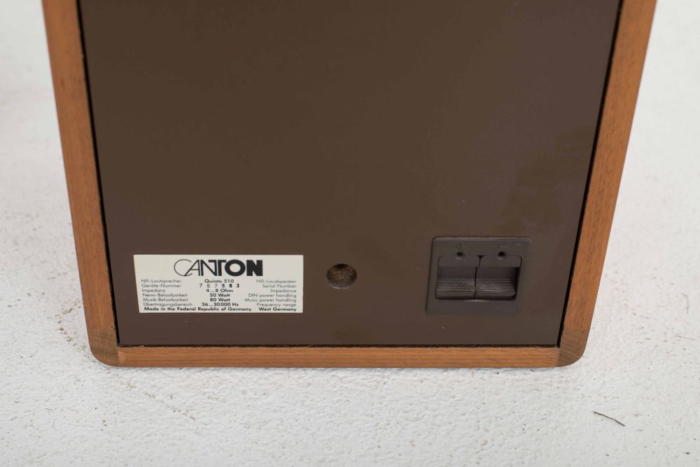 Canton Lautsprecher 2 Stück (Gebraucht) in Zürich für CHF 56 – mit ...