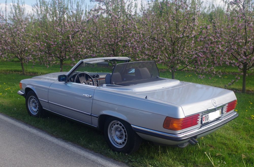 Mercedes-Benz SL 280 Cabrio Silber 1982, 120000km, MFK 4/25 (Gebraucht ...