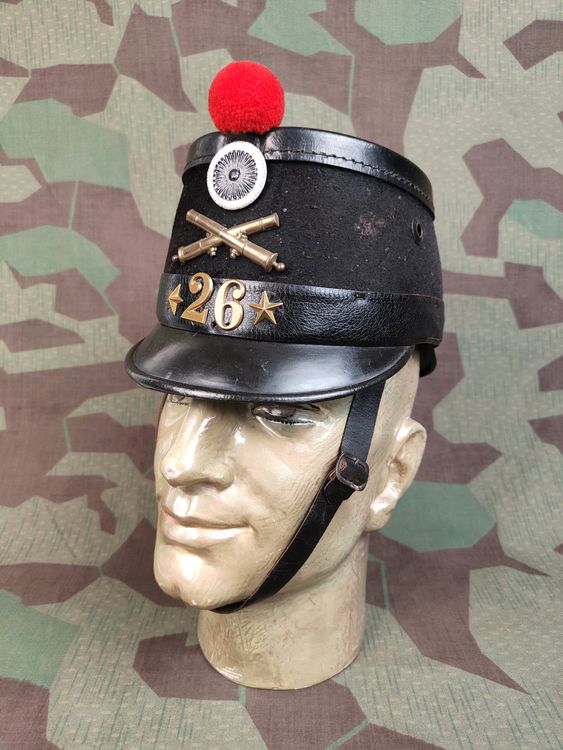 Tschako Ord. 1898, Feldartillerie Batterie 26, Basel-Stadt (Gebraucht) in Bauma für CHF 122 ...