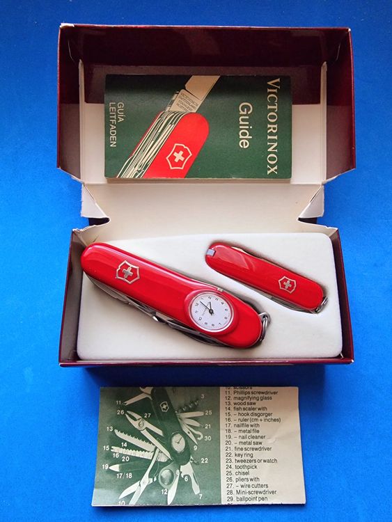 VICTORINOX TIMEKEEPER SUPERTIMER MIT ANALOG-UHR IM DUO-SET! (Neu und ...