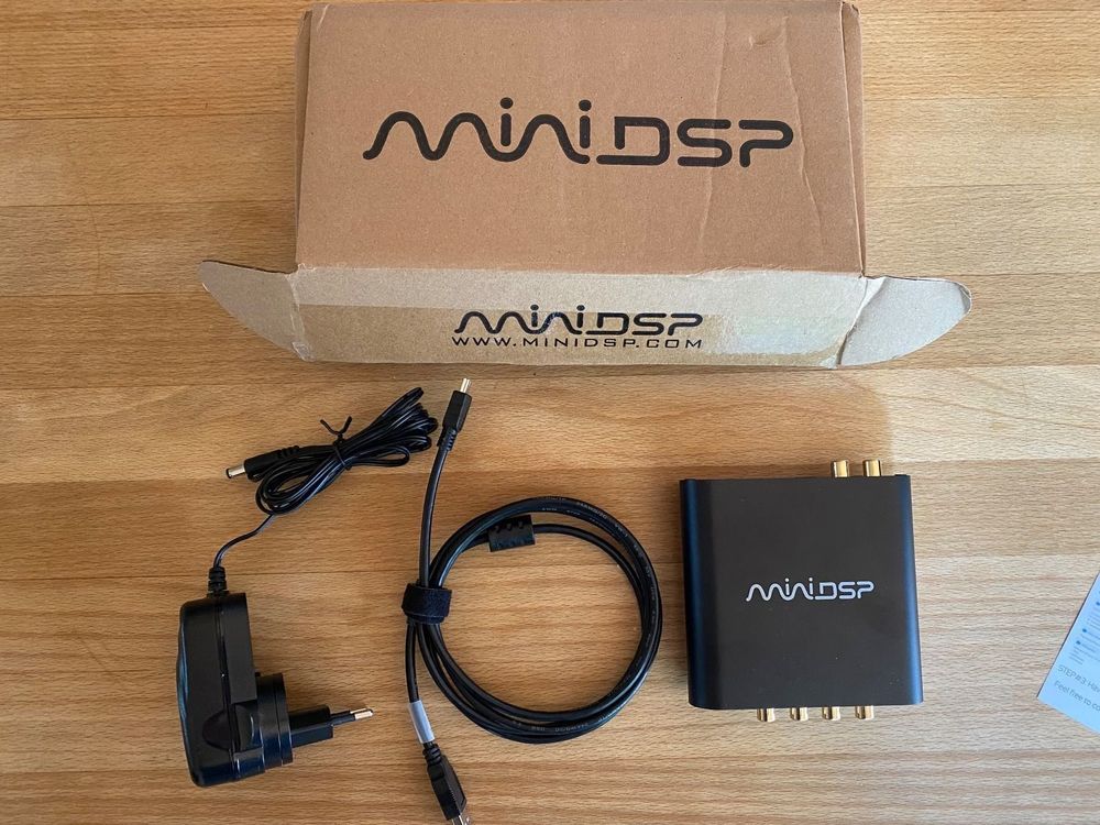 miniDSP 2x4 HD DAC audio prozessor (DSP) mit Dirac | Kaufen auf Ricardo