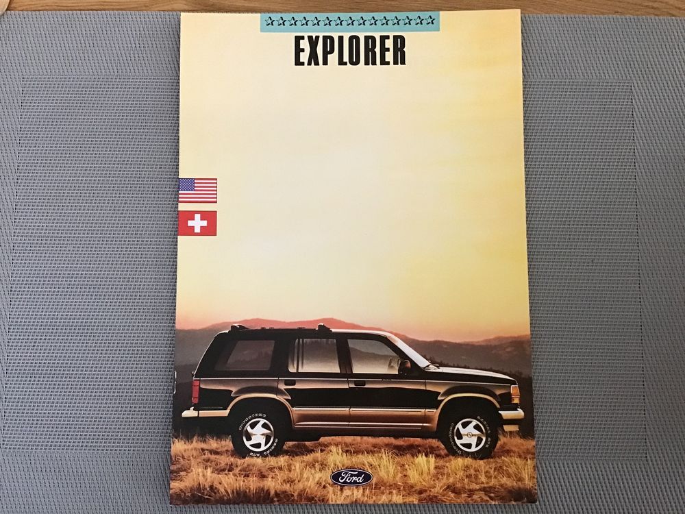 Ford Explorer Verkaufsprospekt 8 Seiten Februar 1991 | Kaufen auf Ricardo