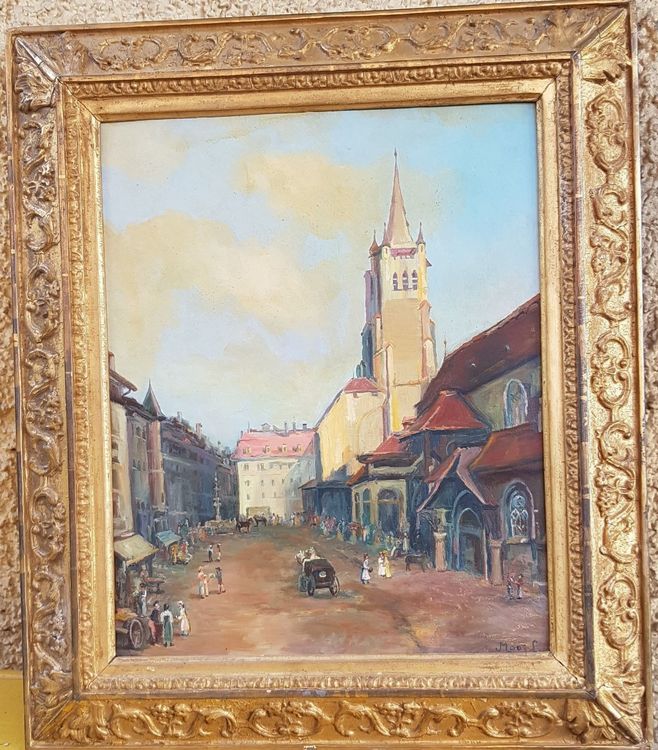 beau tableau de Lausanne signé L. Moos (Gebraucht) in Lausanne für CHF 300 – mit Lieferung auf ...
