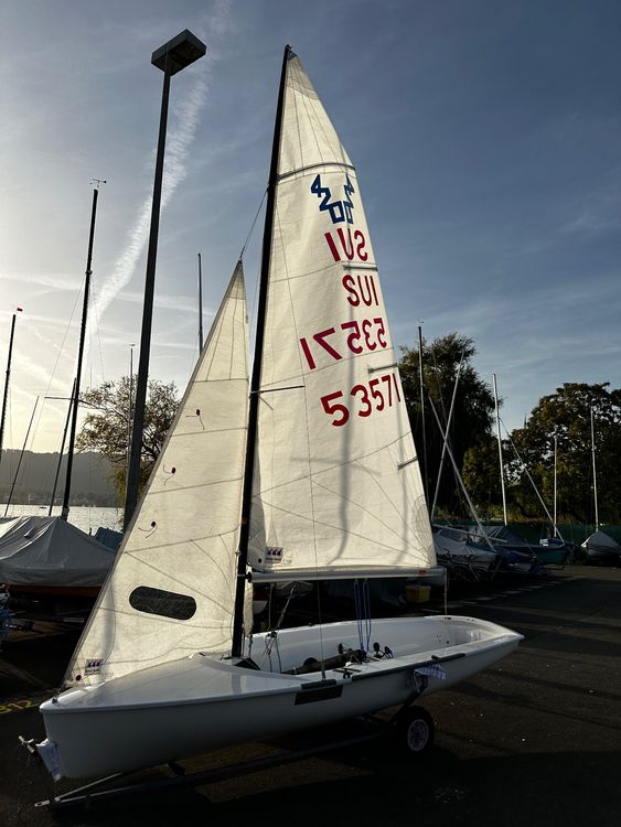 420er Segeljolle, rennfertig, Top Zustand! (Gebraucht) in Zürich für CHF 1350 – nur Abholung auf ...