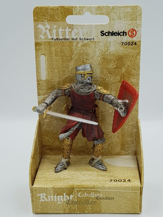 Schleich Ritter mit Schwert - 70024 in OVP (Neu und originalverpackt ...