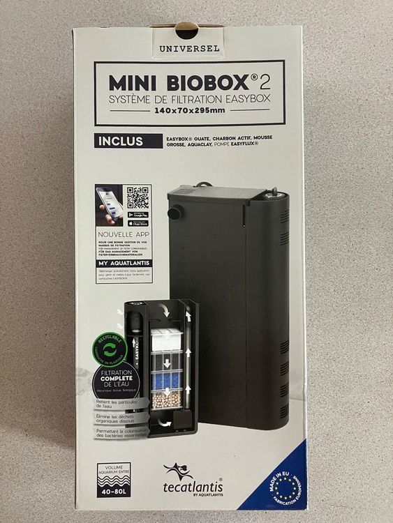 Filtre interne biobox mini 2 aquatlantis neuf | Kaufen auf Ricardo