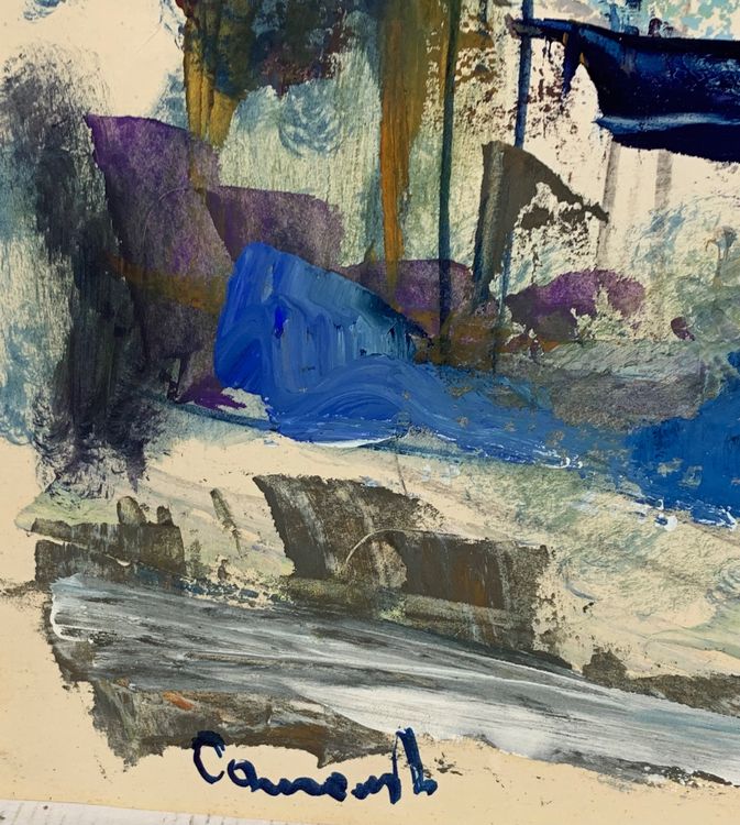 Mario Comensoli (1922-1993) Landschafts Gemälde (Gebraucht) in Root für ...