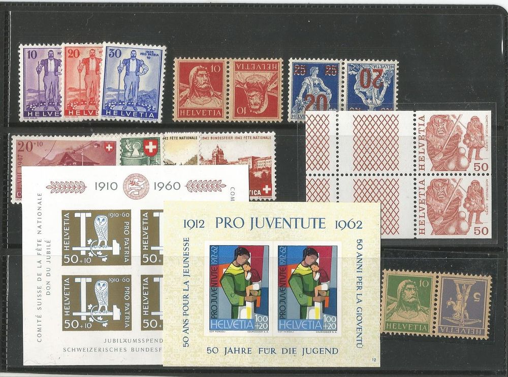 ** LOT::: PP&PJ-KEHRDRUCKE MEIST POSTFRISCH ** | Kaufen auf Ricardo