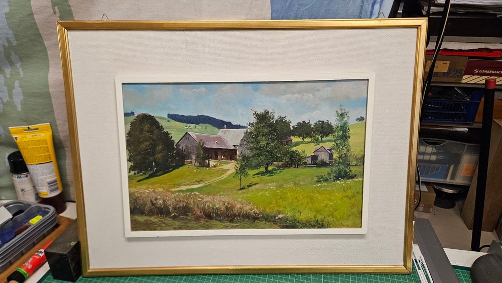 Robert STOOP (1908-1978) / Bauernhof im Appenzell Wil (Gebraucht) in ...