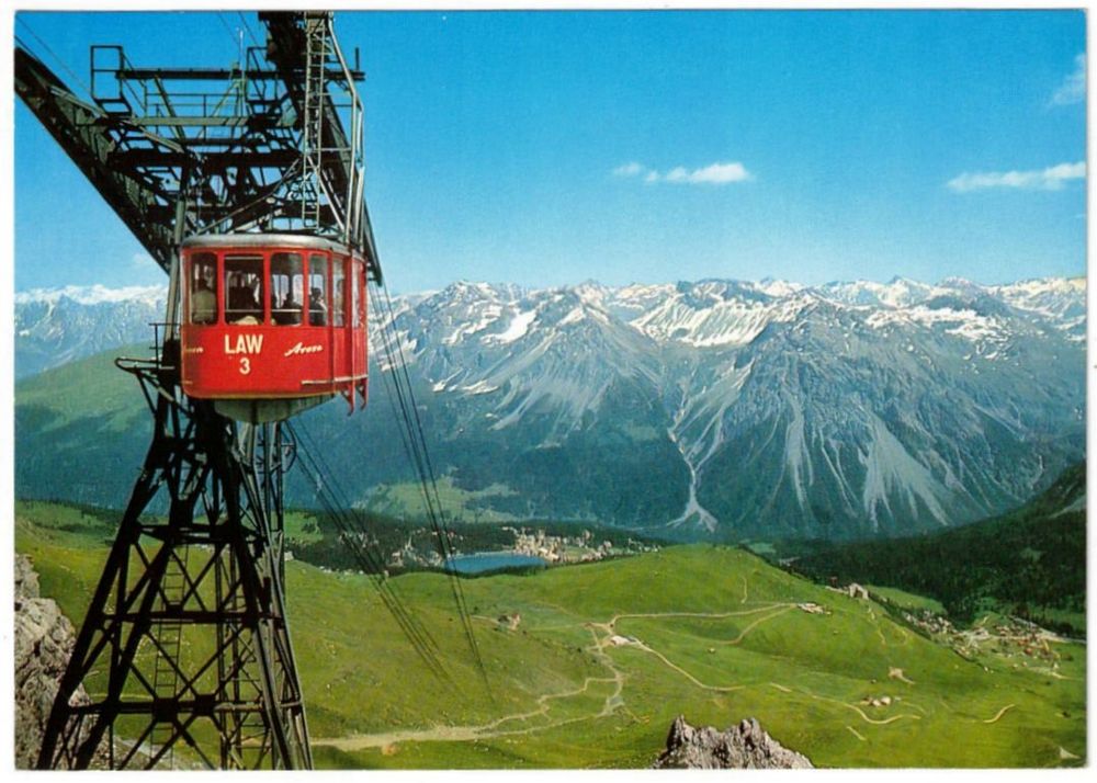 Arosa - Luftseilbahn Weisshorn 2te Sektion (Gebraucht) in Binningen für ...