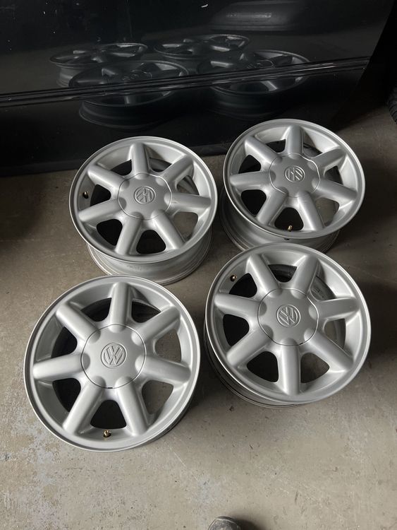 Alufelgen VW Golf 3 Original (Gebraucht) in Riedt b. Erlen für CHF 100 ...