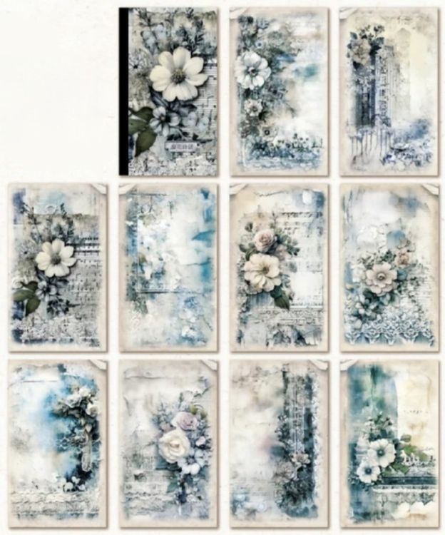 Design-Papier Block Nr.821, 10 Designs/40 Blätter (Neu und ...