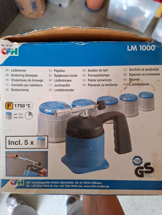 Lötgerät LM 1000 (Gebraucht) in Lachen SZ für CHF 13 – nur Abholung auf ...