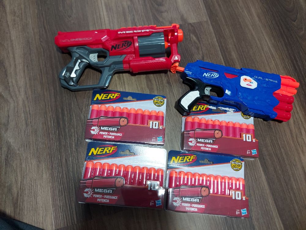 Nerf Mega Set (Gebraucht) in Altishofen für CHF 20 – mit Lieferung auf Ricardo kaufen