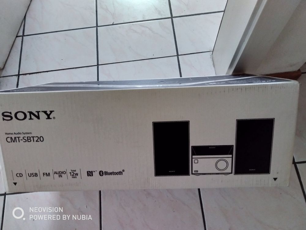 SONY CMT-SBT 20 NEW sealed box stereo system (Neu und originalverpackt ...
