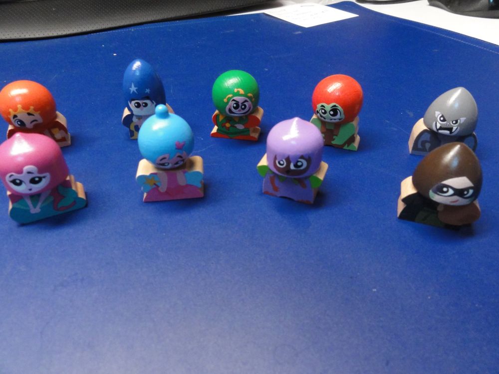 Migros Spin Mania grosses Paket mit 15 Figuren komplett (Neu (gemäss ...