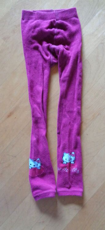 Strickleggins / Strumpfhose Hello Kitty Gr. 122 | Kaufen auf Ricardo