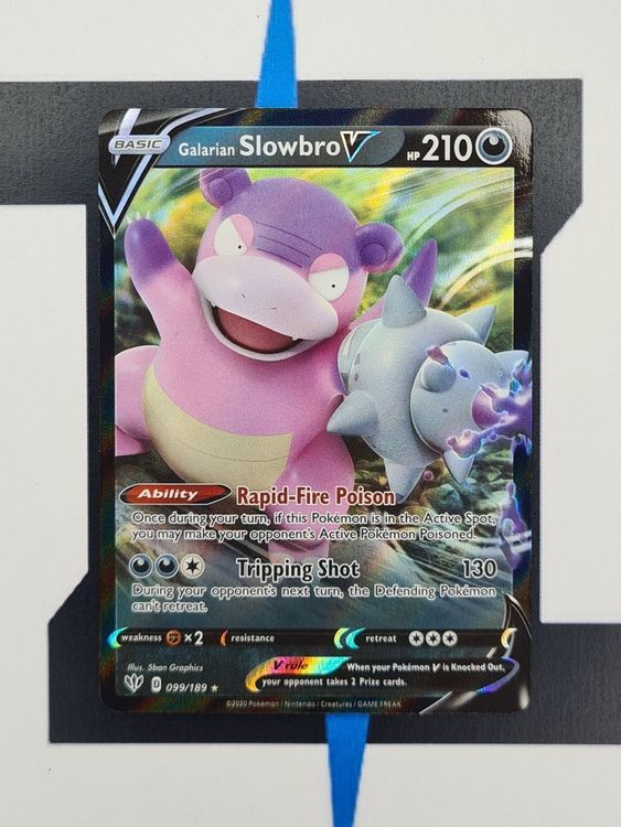 Galarian Slowbro V DAA99 EN NM | Kaufen auf Ricardo
